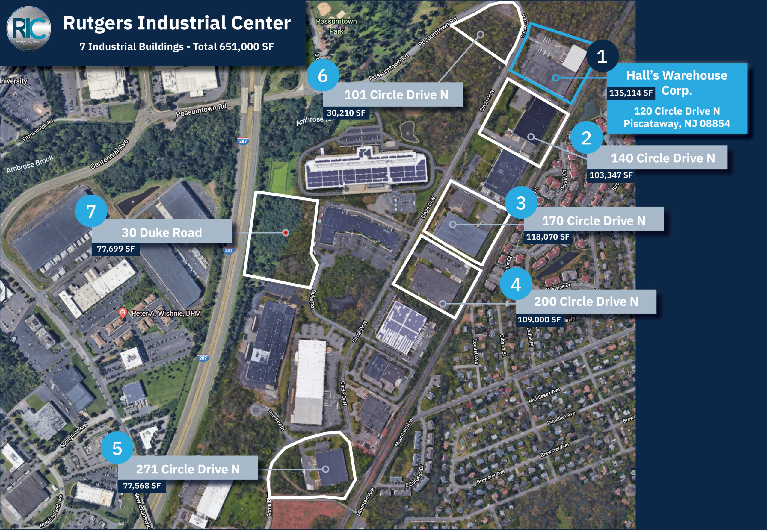 Rutgers Industrial Center-Building 1 - Levin Management